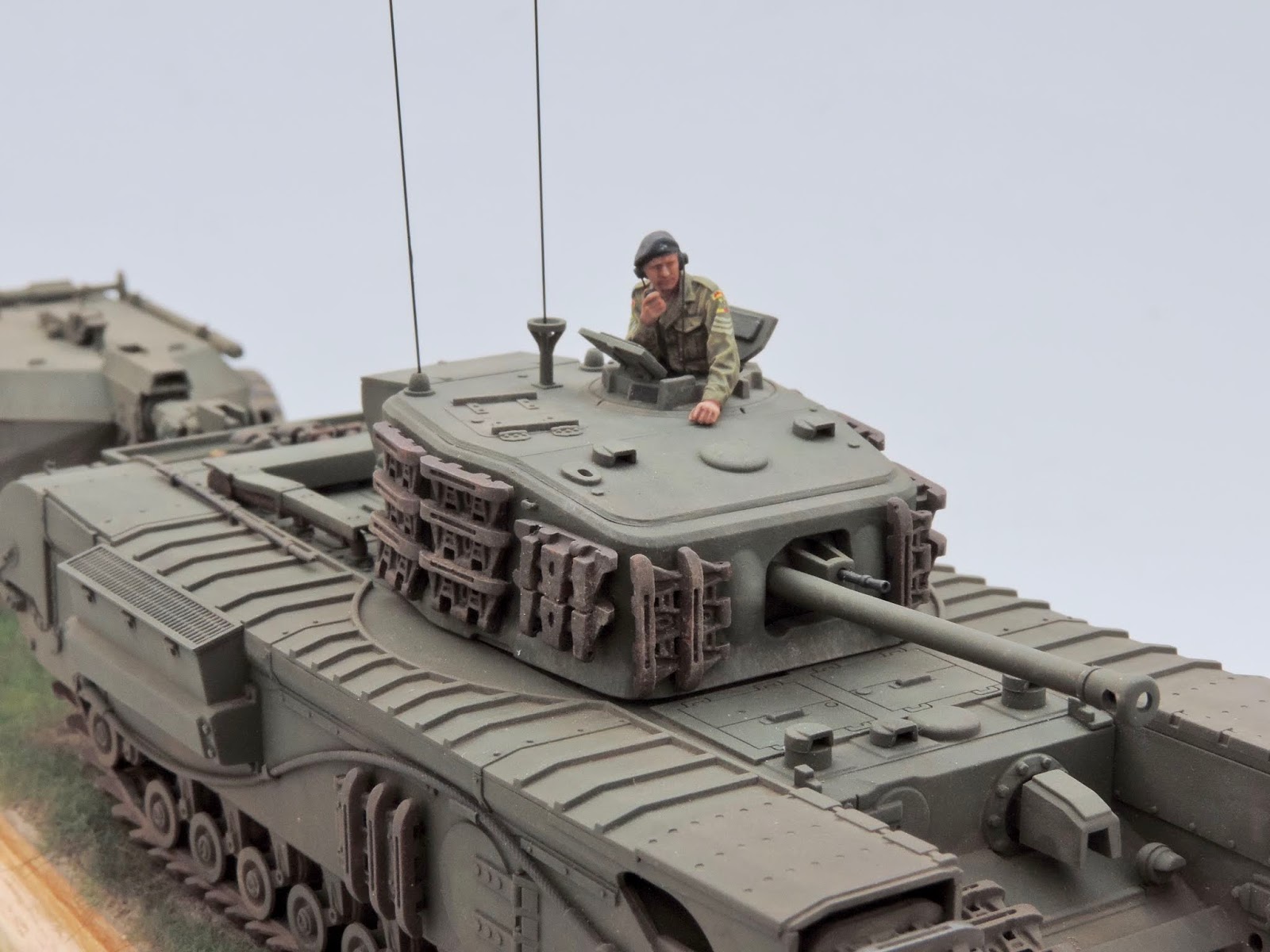 Pete's Model World : Tamiya Churchill Crocodile Complete