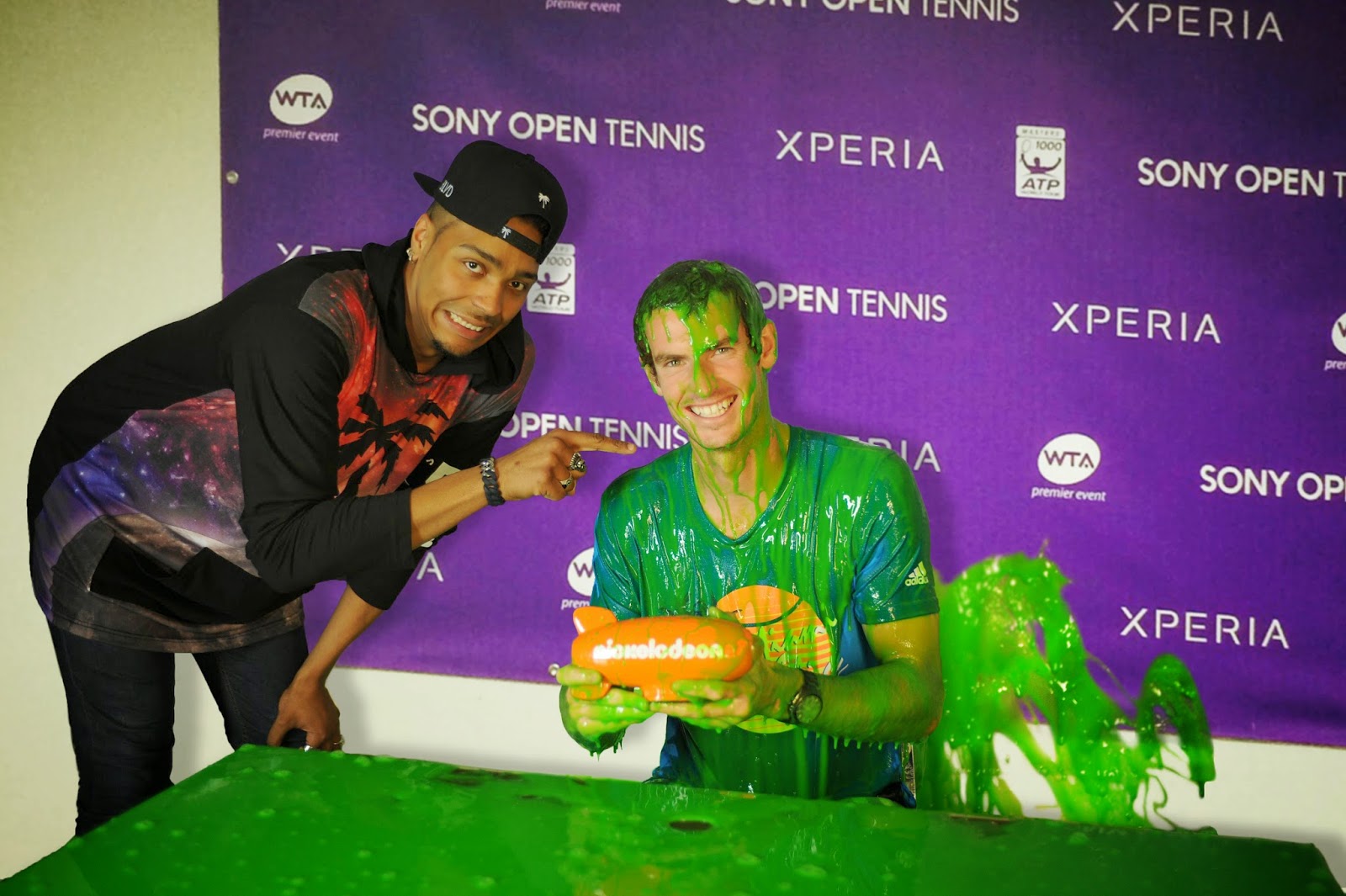 NickALive!: Nickelodeon UK Slimes Tennis Superstar Andy Murray As He ...