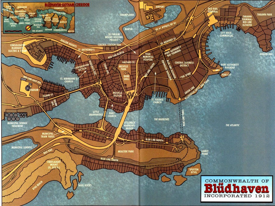 Siskoid's Blog of Geekery: Atlas of the DC Universe Extras: More Places