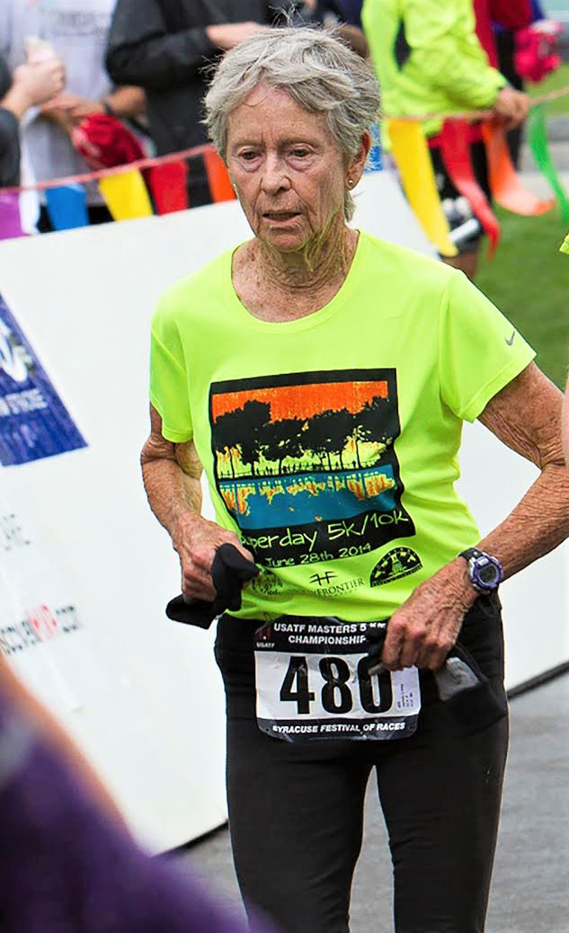 Lifetime Running: PROFILE--Now 82, Libby James has been running for 48 ...