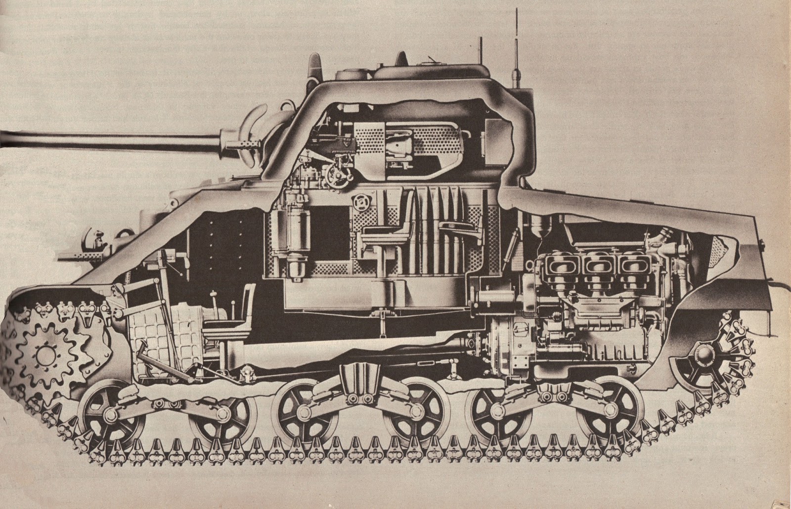 Progress is fine, but it's gone on for too long.: M4 Sherman cross-section
