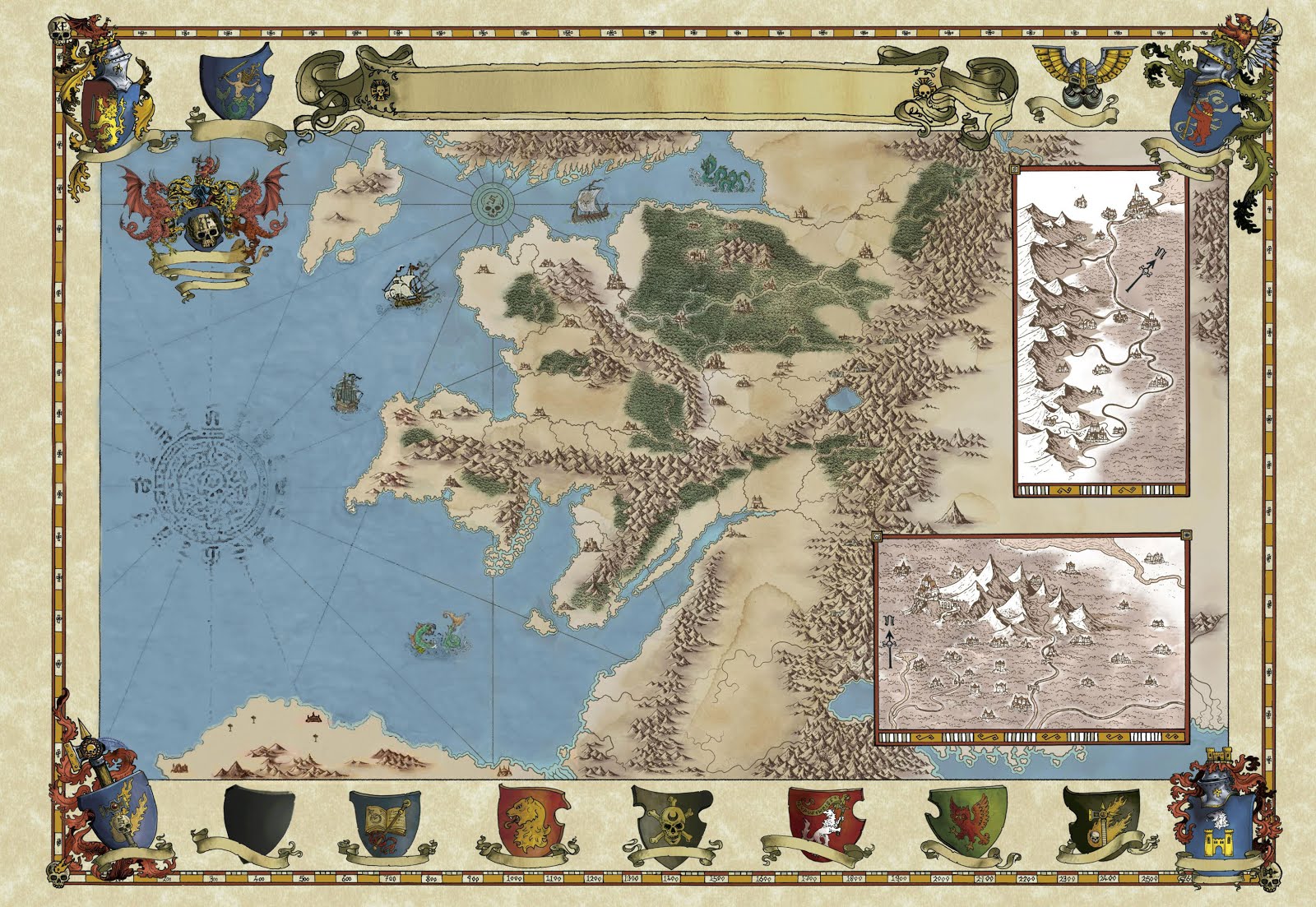 Tyvaldr's 1/72 Miniatures and RPG: Карта Старого Света Warhammer Fantasy