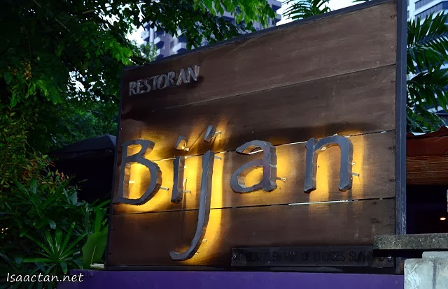 Isaactan.net: Bijan Bar & Restaurant Fine Malay Cuisine @ Jalan Ceylon KL