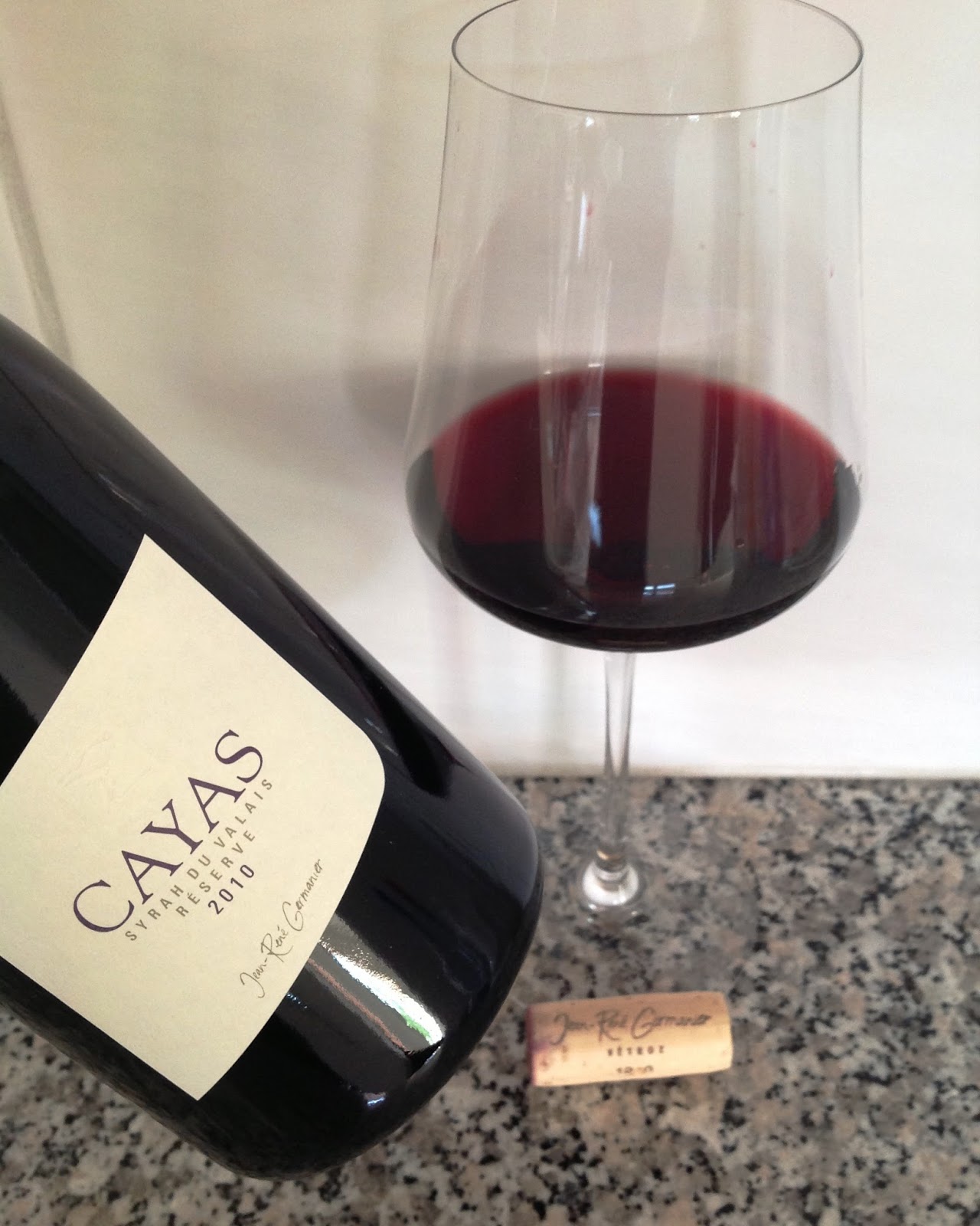 Panamera's Weinblog - Aus Freude am Wein :..: Ein Syrah auf Samtpfoten - "Cayas " J.R. Germanier