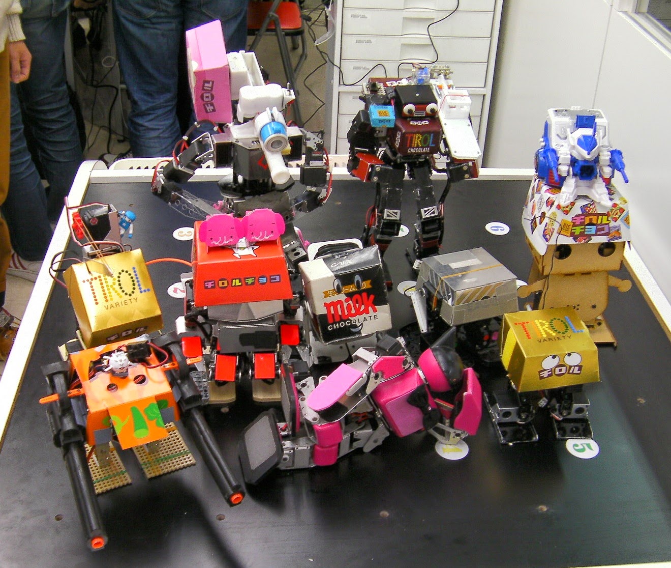 BIPED ROBOT NEWS JAPAN: The 10th TIROL-CHOCO Robot Competition in ...