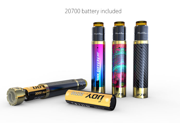 Alex Vape ECIGS: IJOY Wondervape 270 Mech Kit with TPD Notice