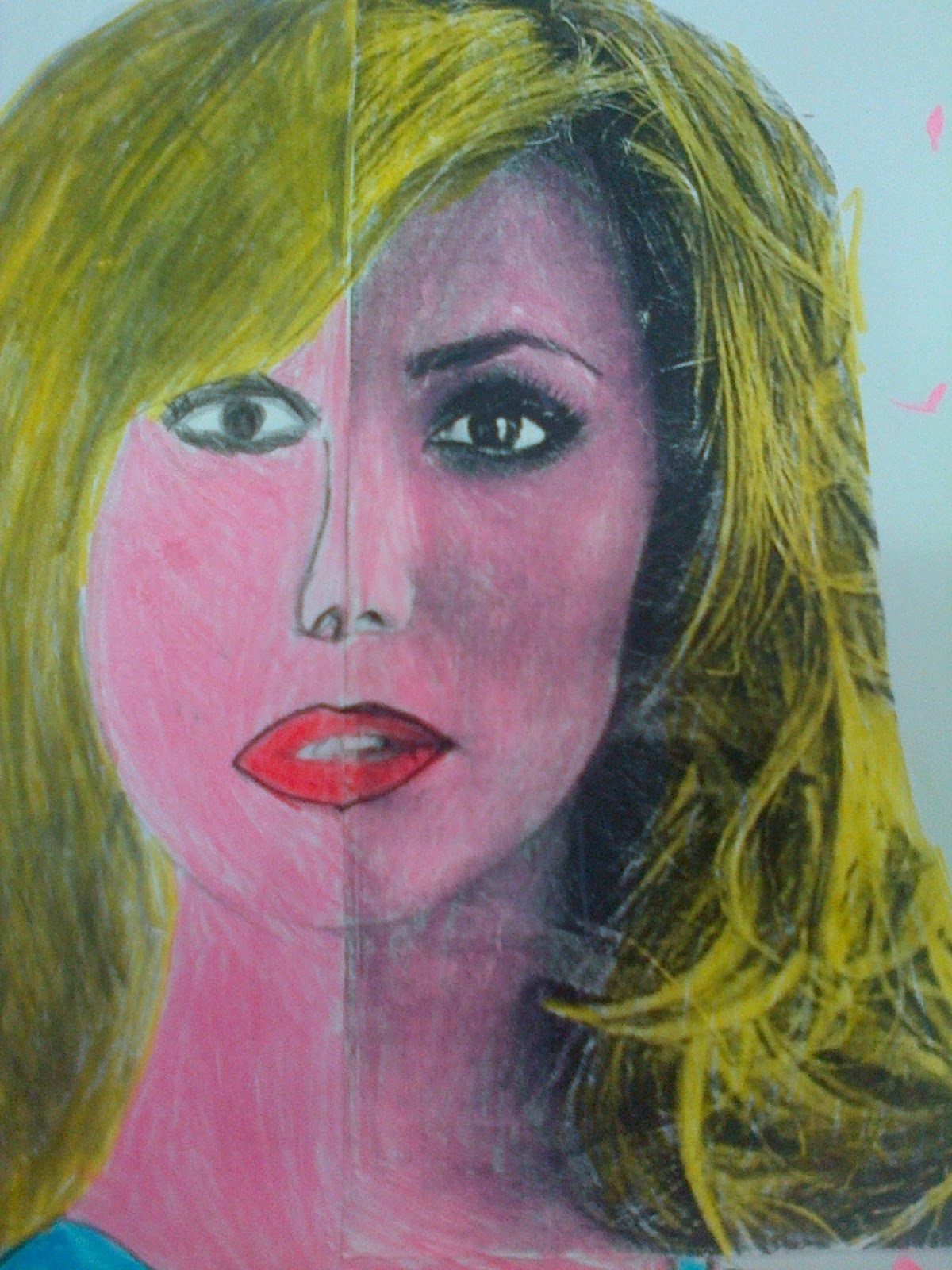 Vivi en el Arte: 6° B Simetría en la figura humana