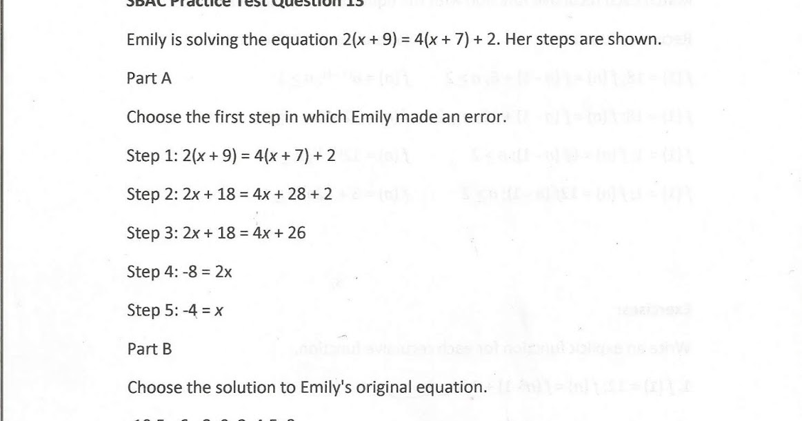 Geometry, Common Core Style: SBAC Practice Test Questions 13-14 (Day 167)