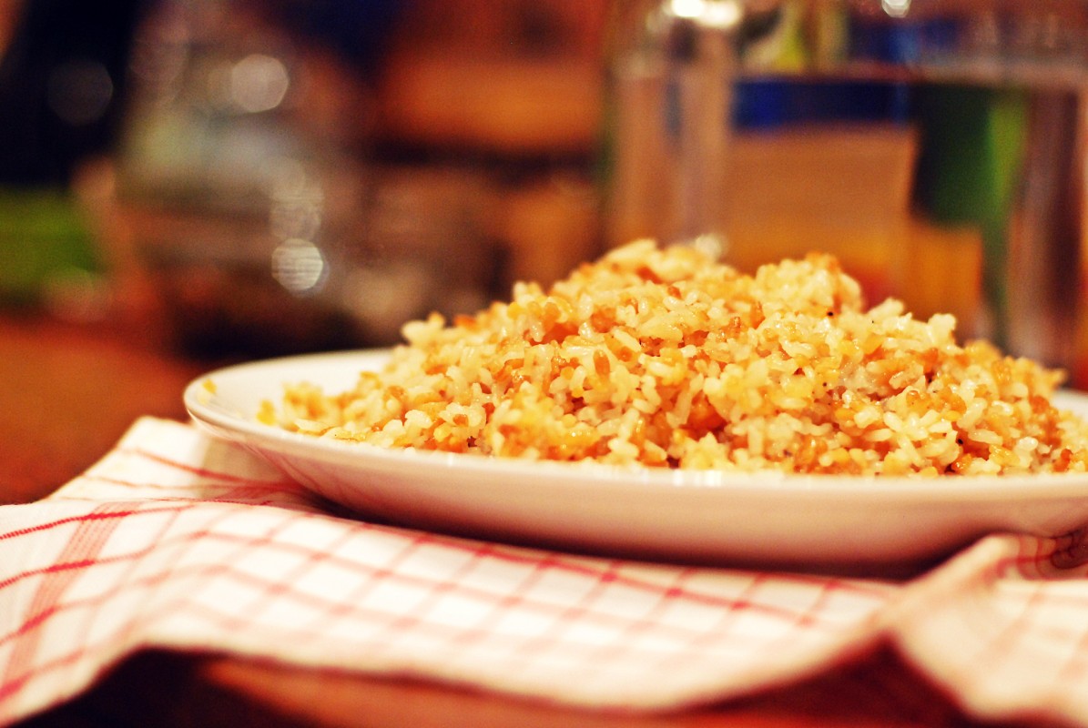 Buttered Up: Half-browned rice - a family tradition