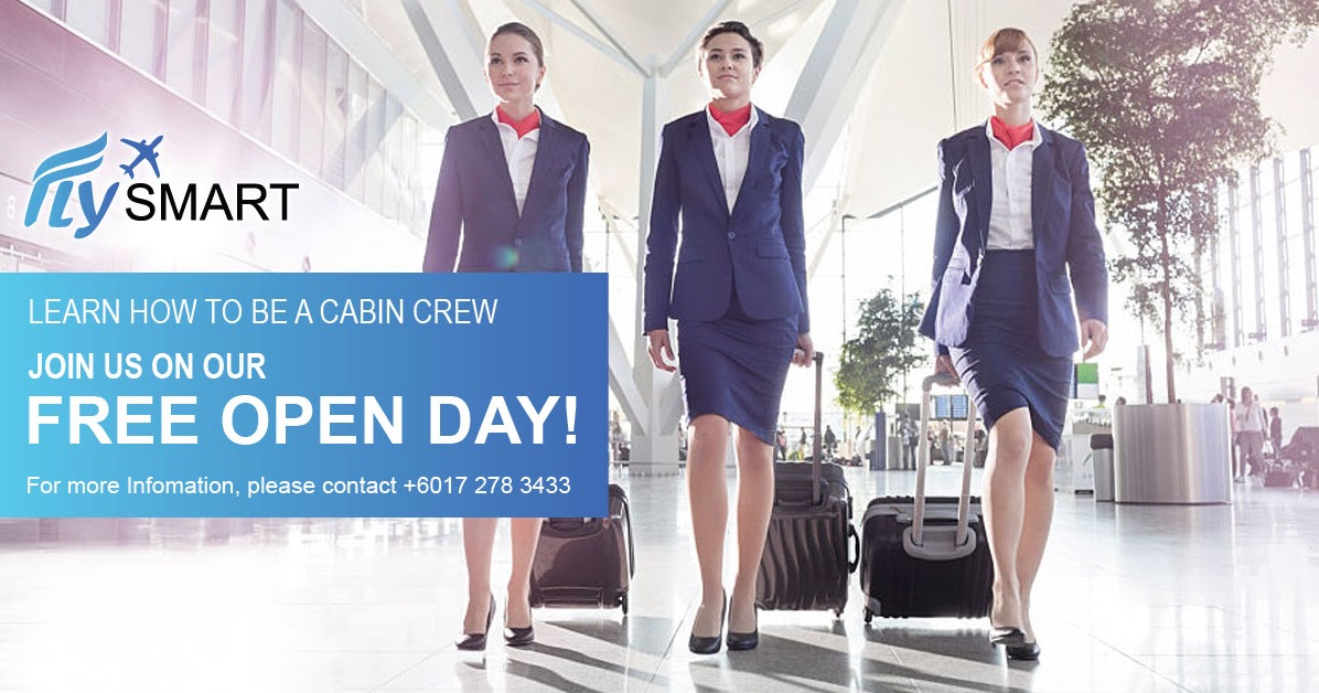 Fly Gosh: Want to become a Cabin Crew ? Introducing FlySmart Cabin Crew Intensive Program