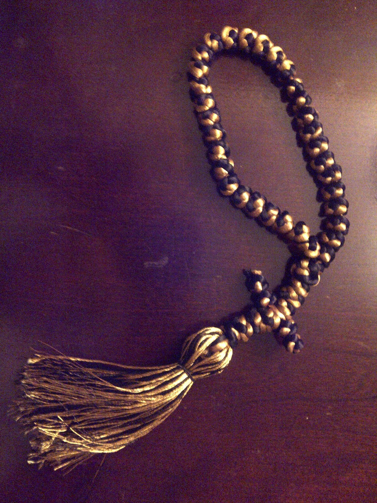 Of all the things to get stuck on...: 33-bead Chotki