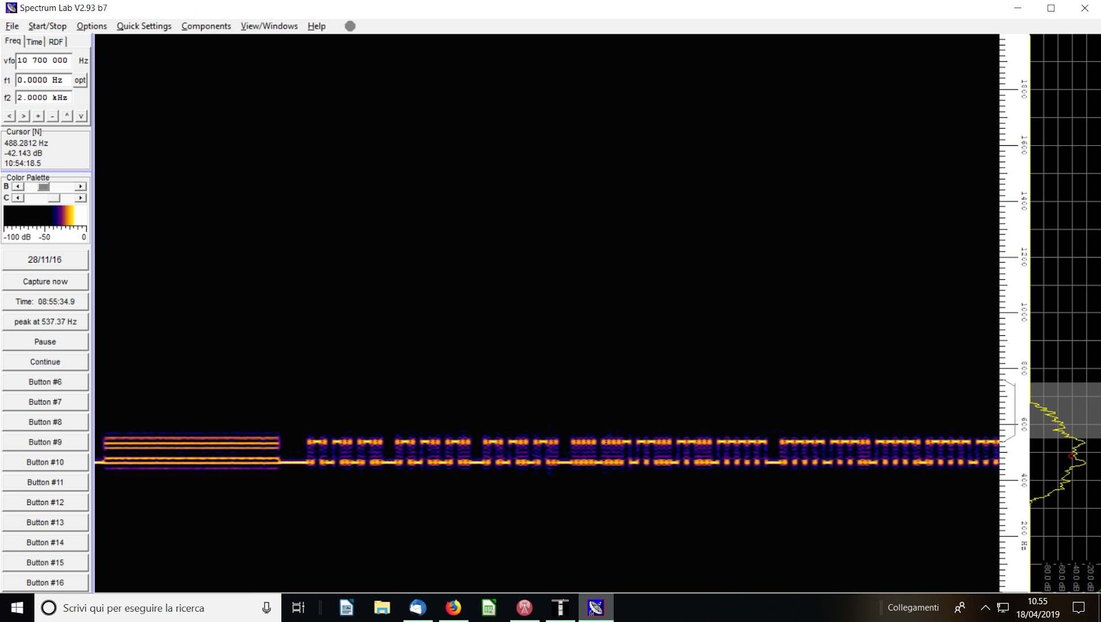 IT2021SWL: RDL, Russian Navy, Krasnodar -18,1 kHz - VLF