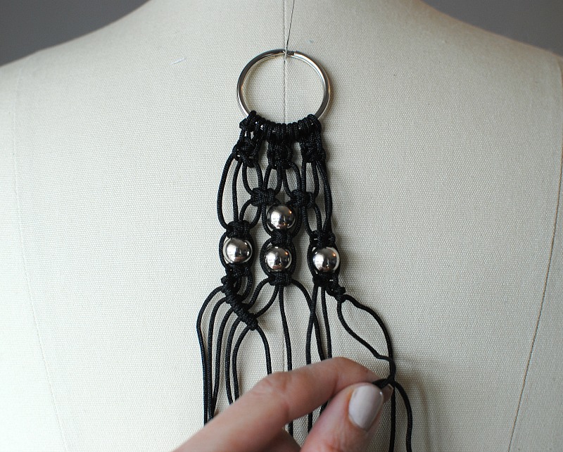 Trash To Couture: DIY: Mini Macramé Accessories