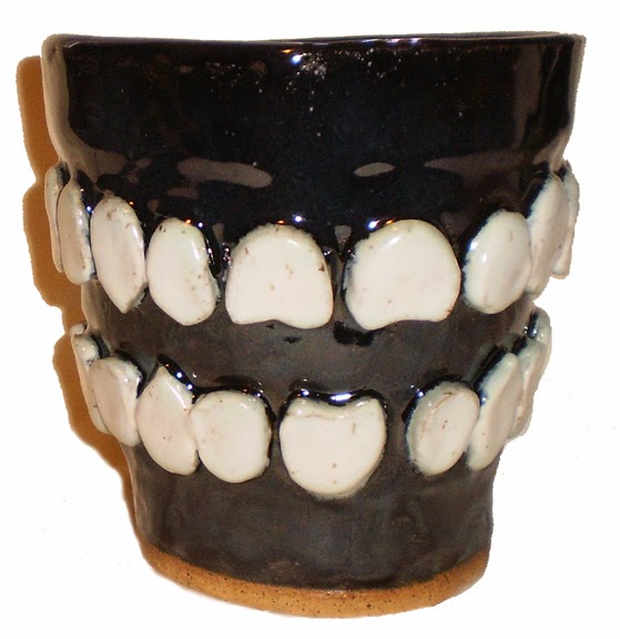 Aberrant Ceramics: Black Tooth Pot
