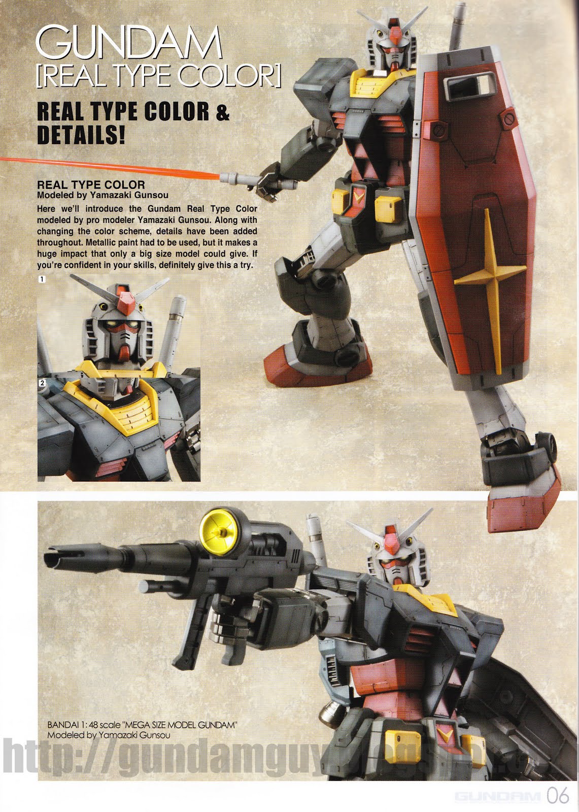 GUNDAM GUY: Gunpla Step Up Manual [English Translated Ver.] For 1/48 ...