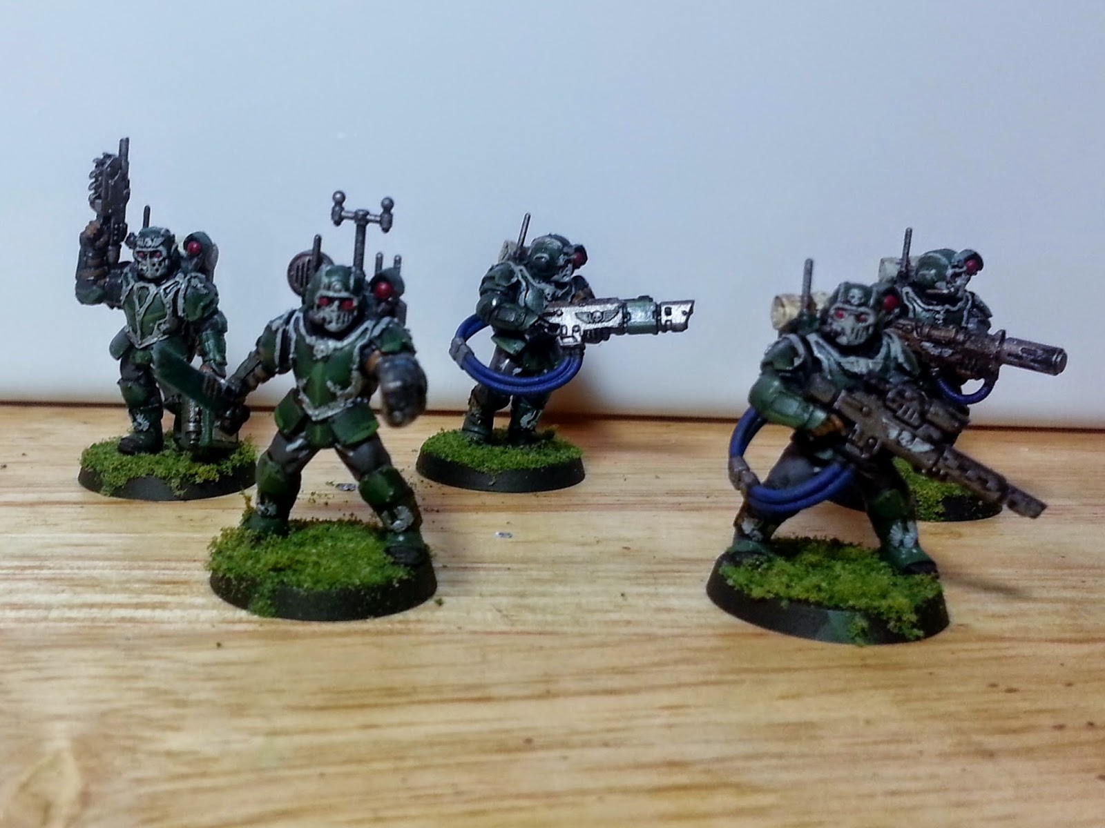 40K For the Win: Showcase: Tempestus Scion Squad.