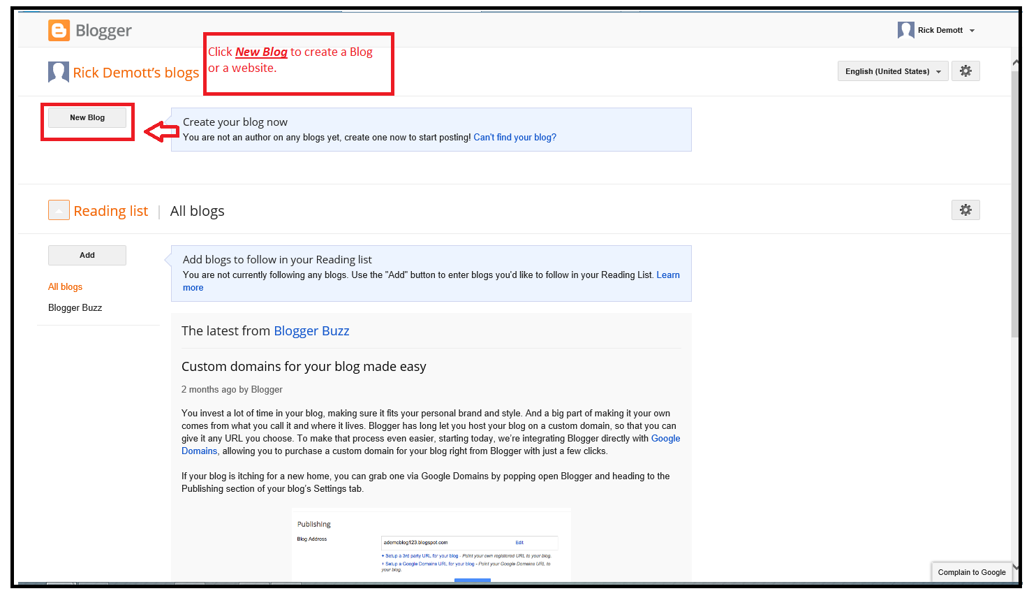 Jei's Crochet and More: How to Create a Blogger Blogspot Blog