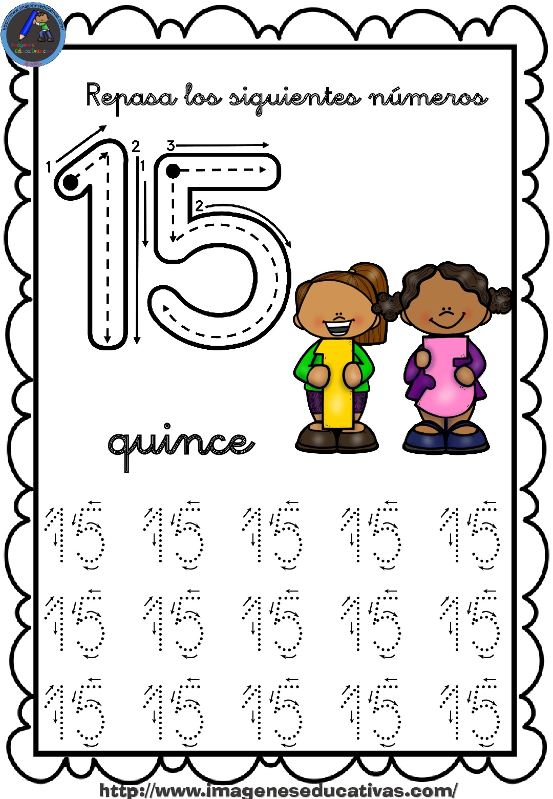 RECURSOS Y ACTIVIDADES PARA EDUCACIÓN INFANTIL: TRAZO Y CÁLCULO NÚMEROS ...