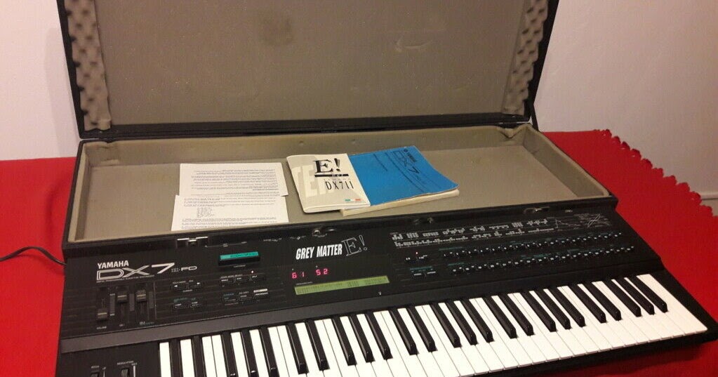 MATRIXSYNTH: YAMAHA DX7 II FD w/ GREY MATTER E! Expansion & YAMAHA ...