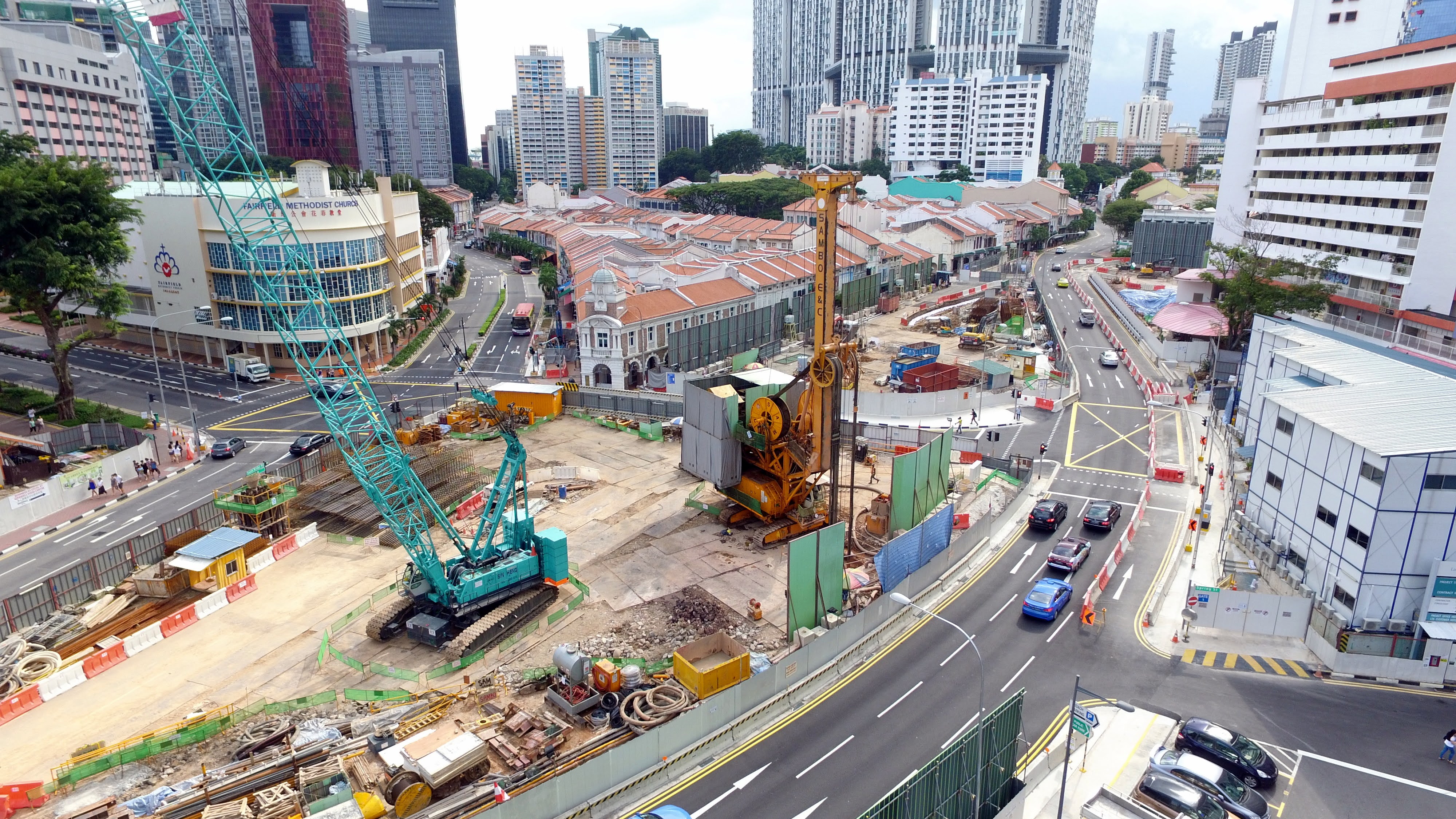 Thomson Line Construction: December 2015