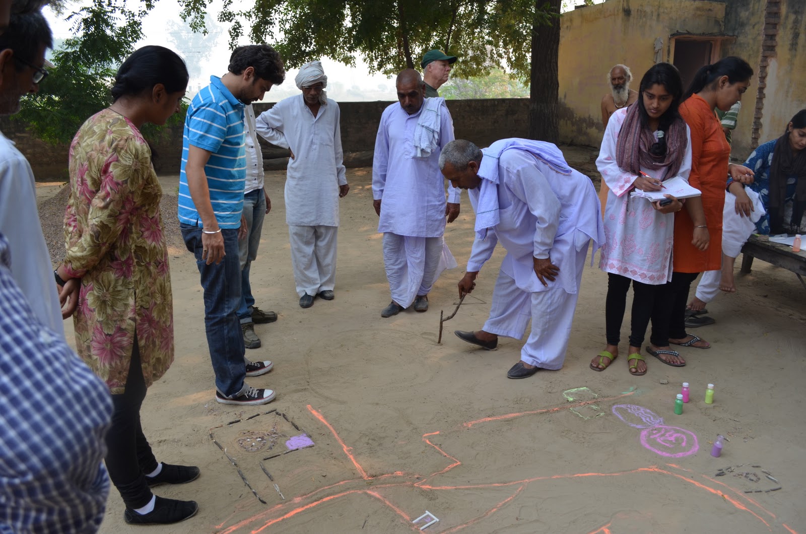 SaciWATERs: PRA activities in Sultanpur and Jhanjhrola Khera by TERI ...