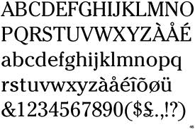 TIPOGRAFIA: Reales/ de transición