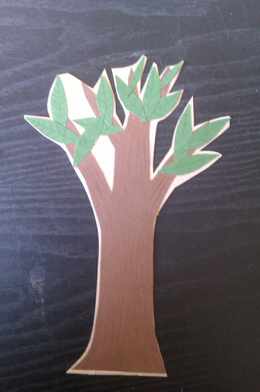 Activities for Kids: Tree Bookmark