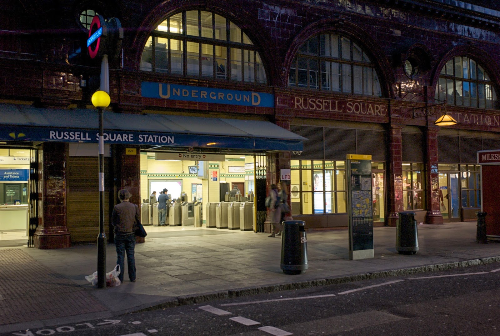 Mediterranean Central: Russell Square Station