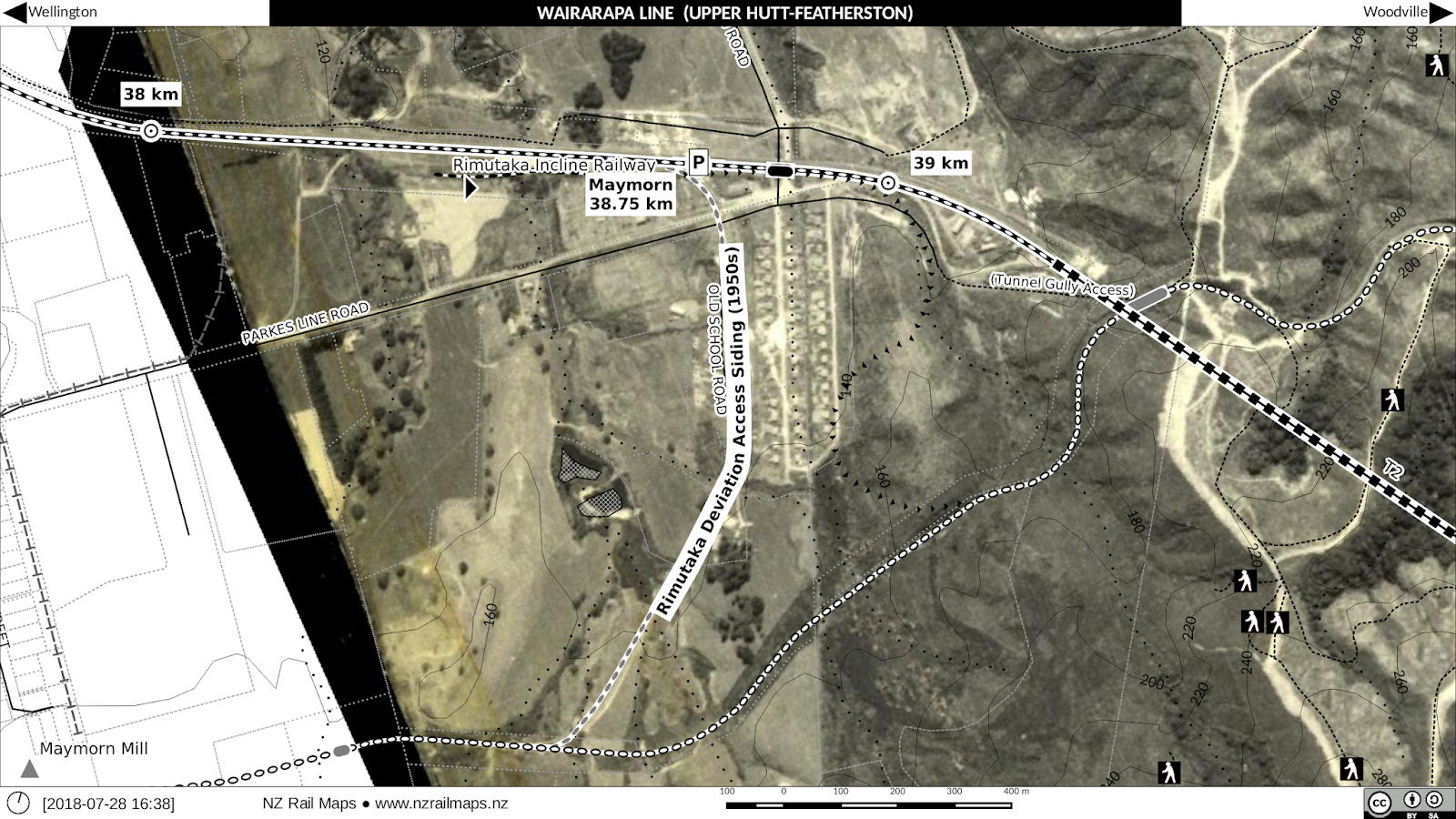 Wairarapa Line [7A]: Rimutaka Incline Section [1B]: Mangaroa-Kaitoke ...
