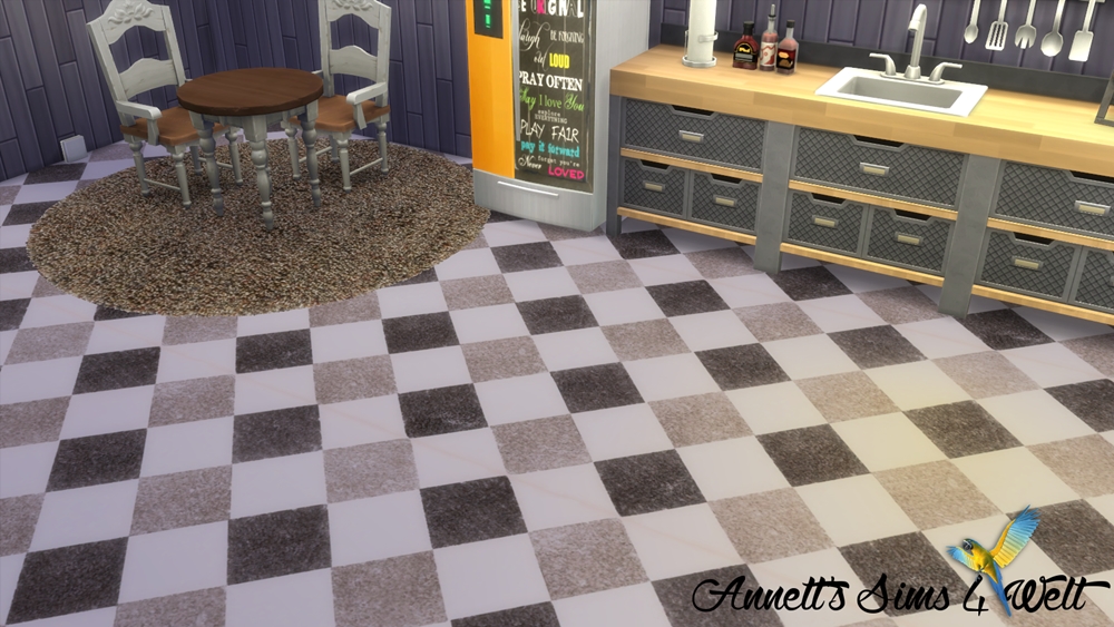 Annett's Sims 4 Welt: Tile Floors "Checkered"