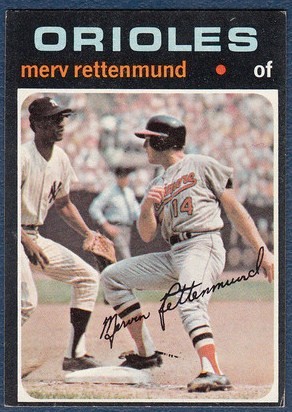 The Fleer Sticker Project: 1971 Topps Merv Rettenmund - From a ...