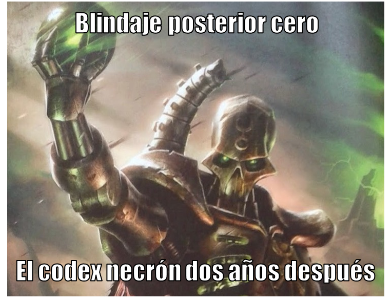 Tacticum necrontyr: El codex necrón dos años después