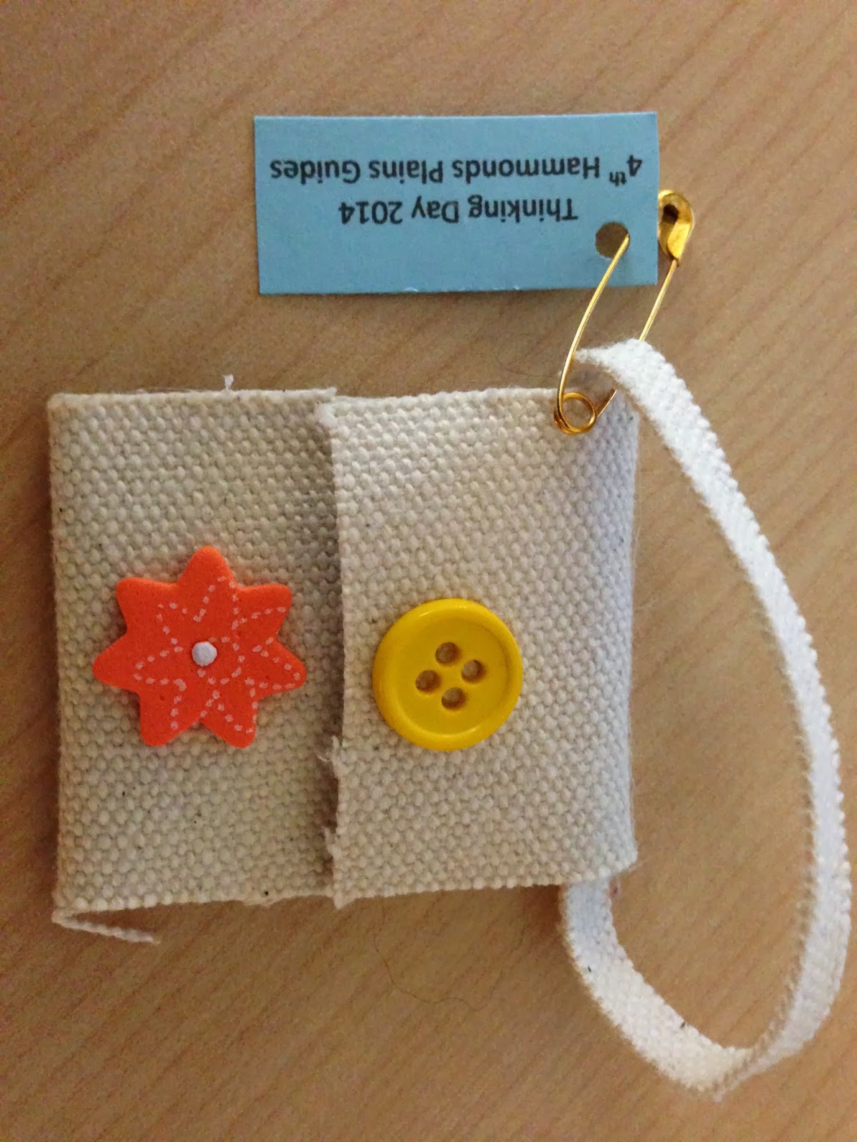 Bluenose Guider: Meeting #16: Thinking Day Hat Crafts