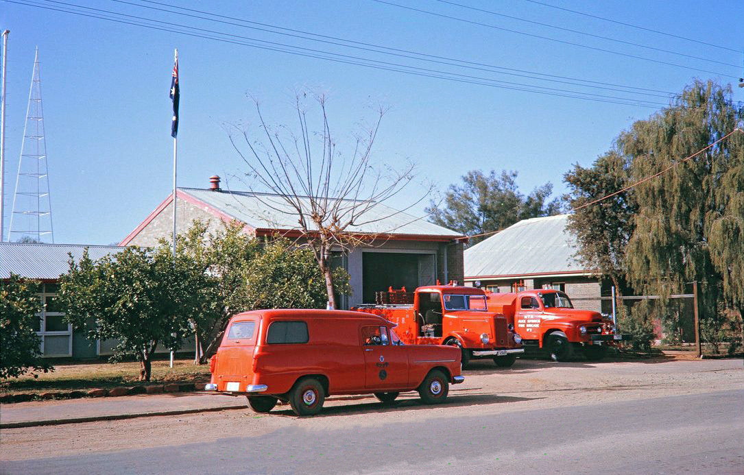 Transpress Nz Alice Springs Fire Brigade Vehicles Australia 1963