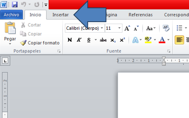Tecnología: Insertar una imagen en Word