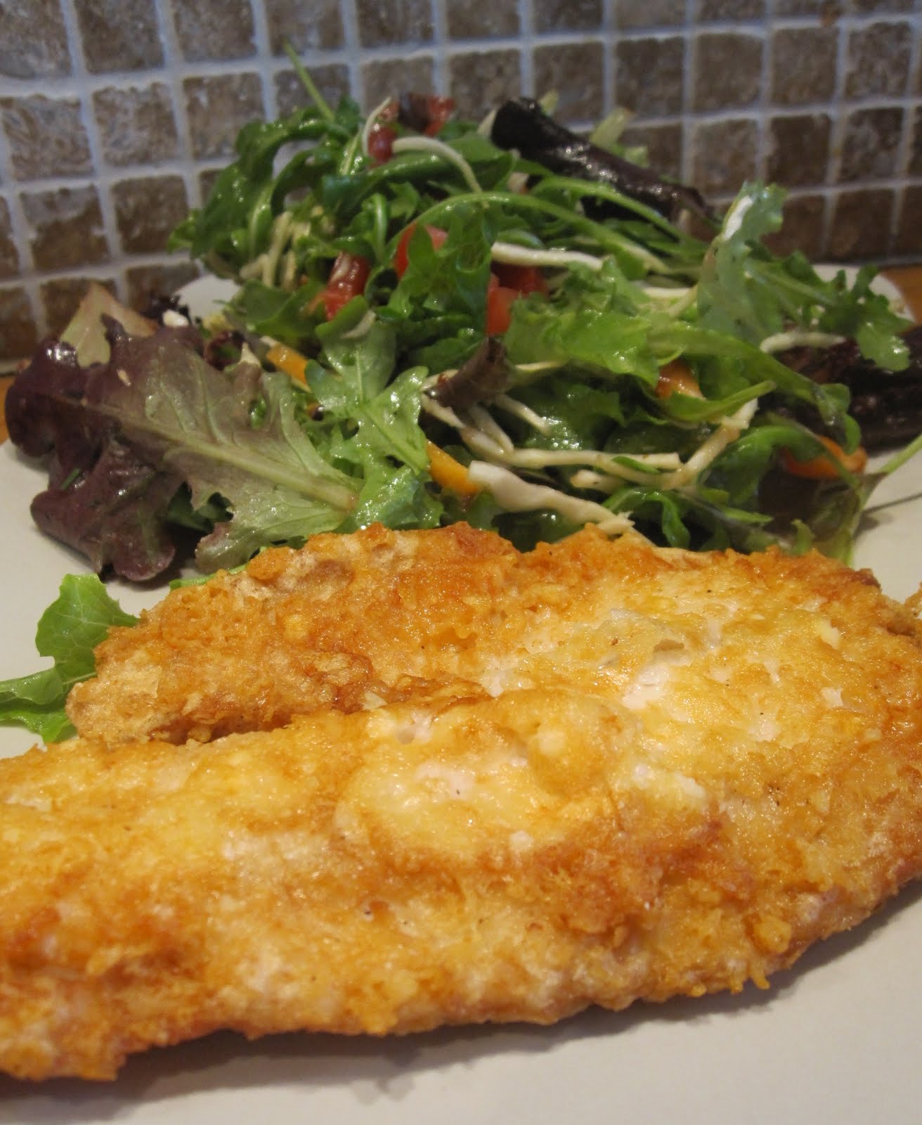 Food Devil: Parmesan Encrusted Fish