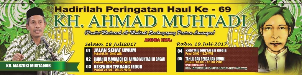 BANNER HAUL KH. AHMAD MUHTADI TAHUN 2017 - KANG AIDI