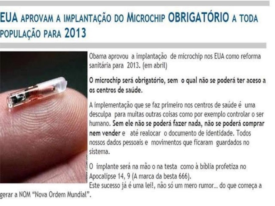 TV TELGA: O MICRO CHIP MONDEX - 666 - APOCALIPSE