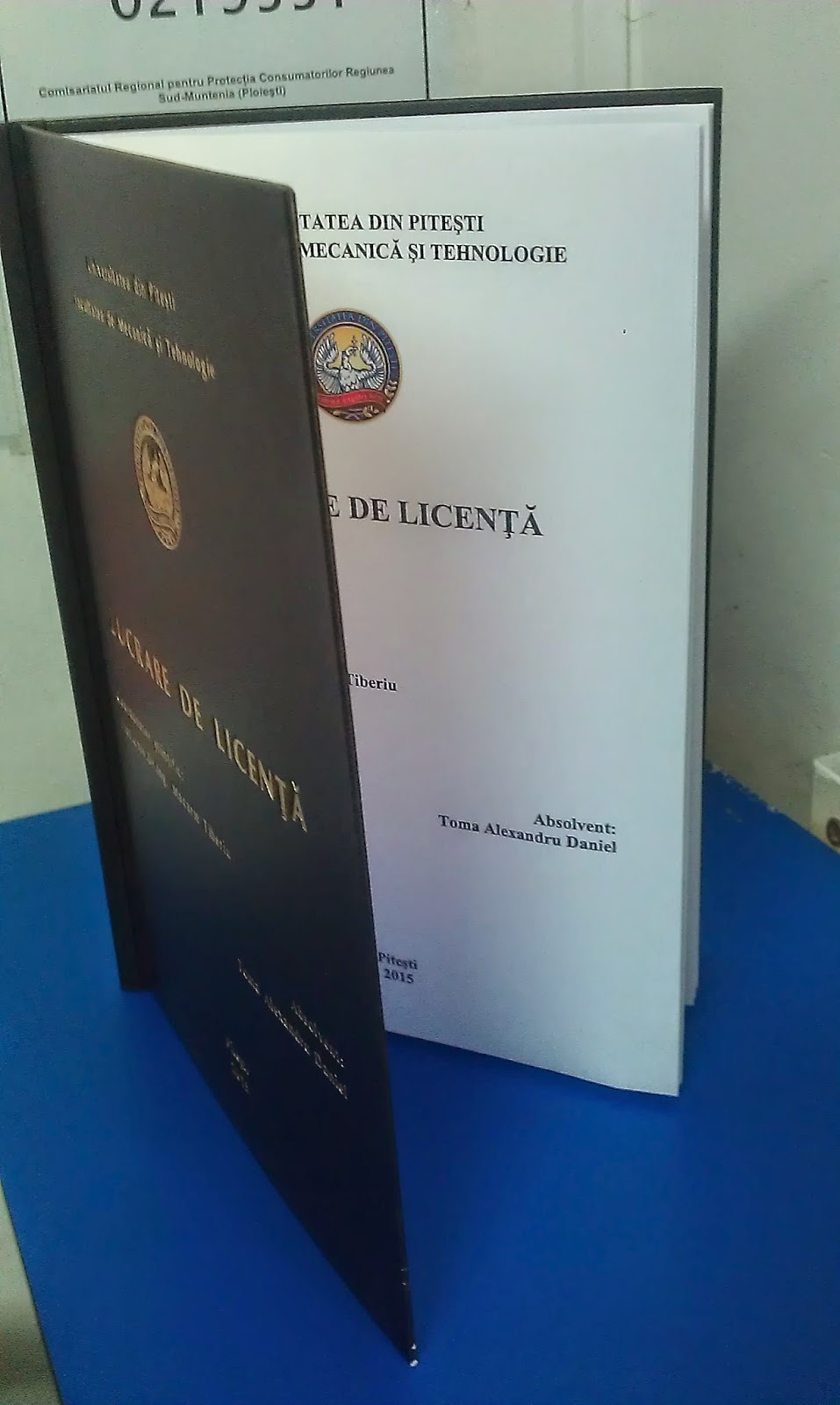 COPERTARE LICENTA, DISERTATIE