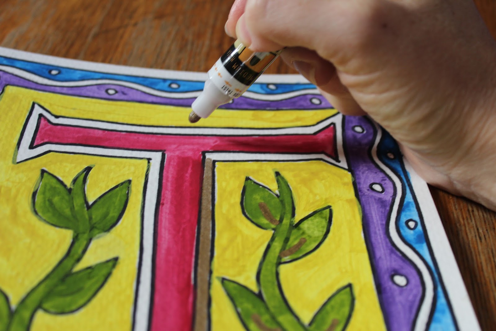 The Unlikely Homeschool: Medieval Unit: Illuminations