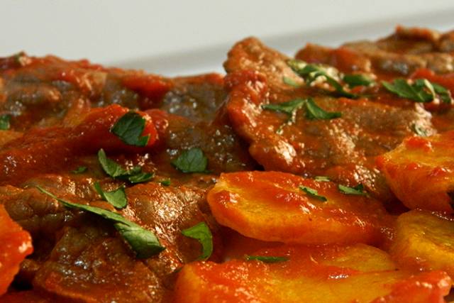 JUNEĆE ŠNICLE S POVRĆEM