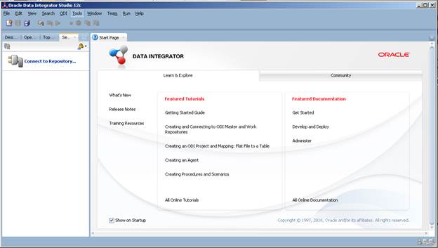 Step by Step on Oracle Data Integrator 12C Installation