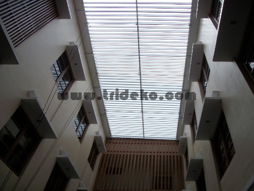 atap aluminium, atap aluminium buka tutup, atap buka tutup, Atap Cafe ...