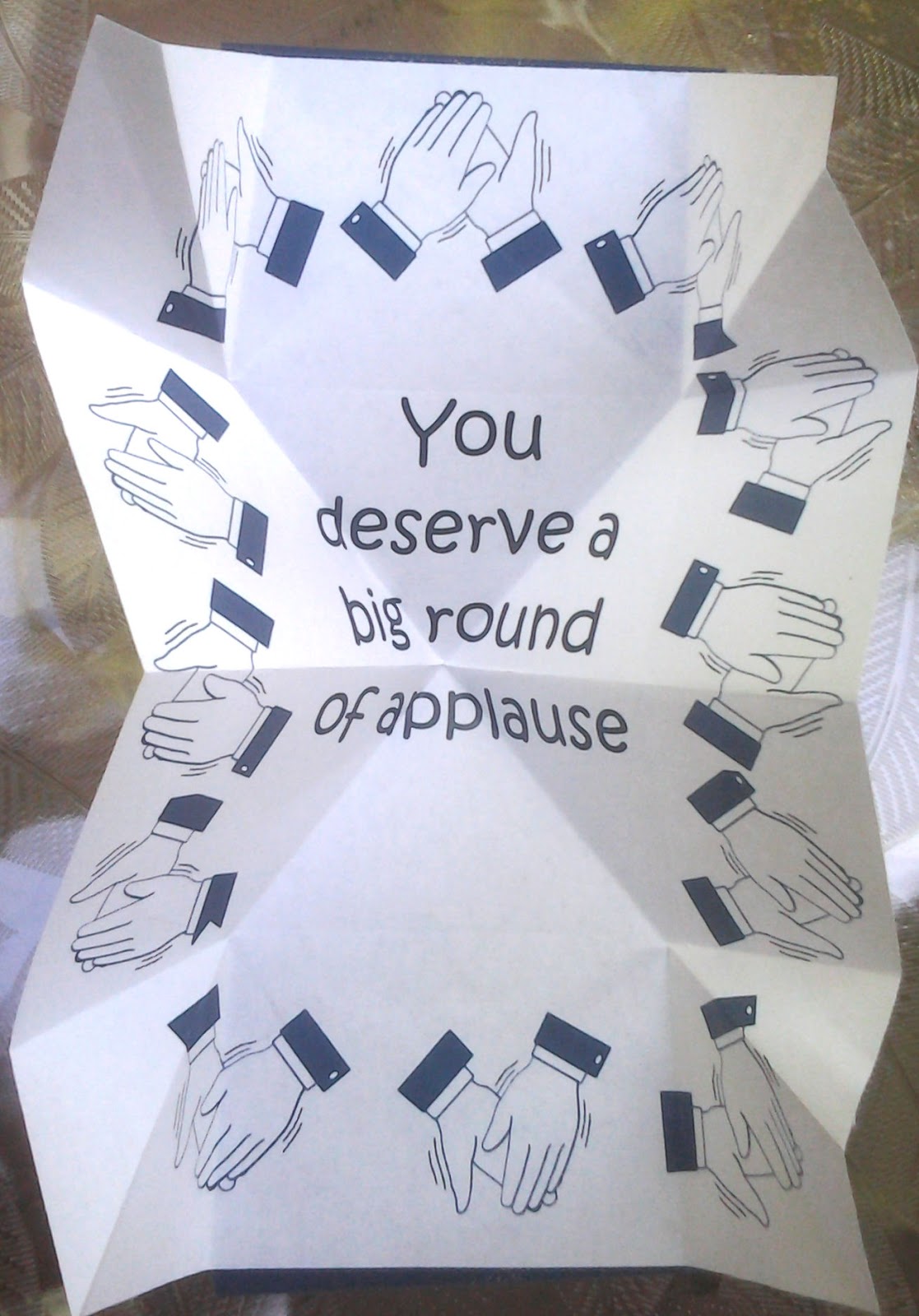 Ballpoint Bliss: Explosion Card