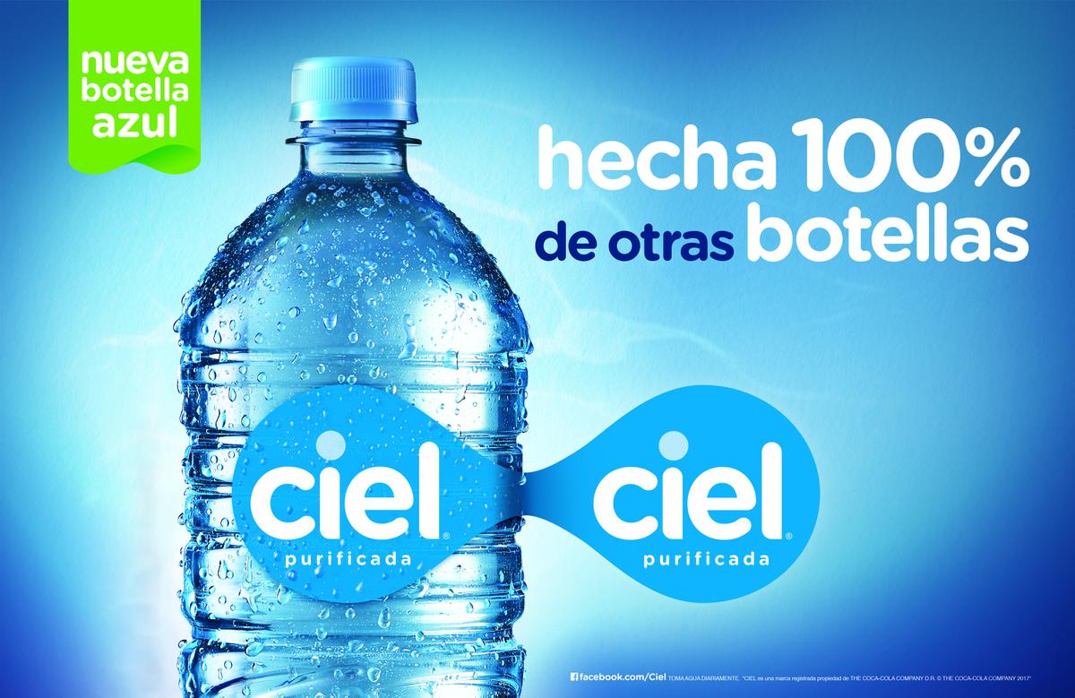 Ciel presenta la nueva botella hecha 100% de otras botellas ...