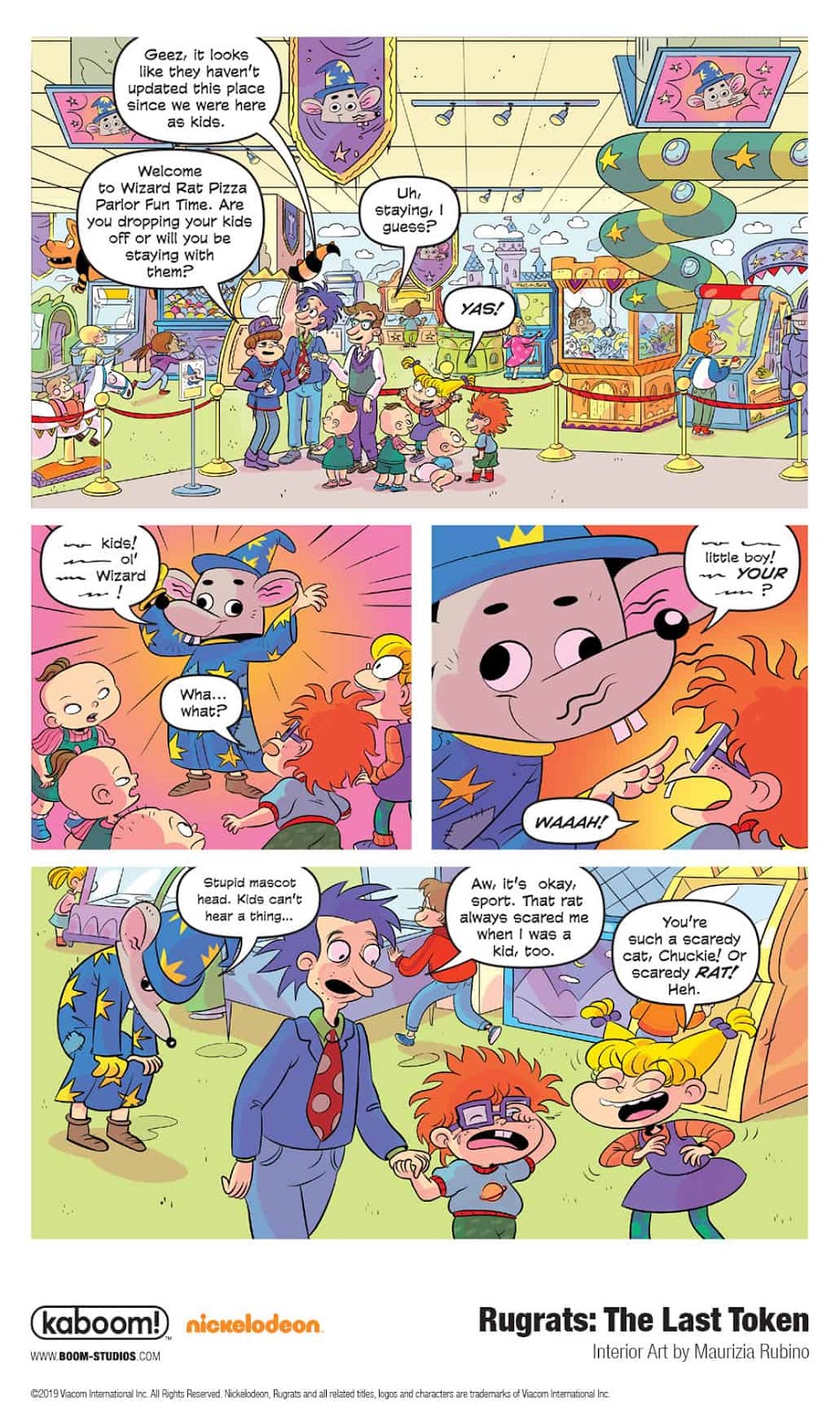 NickALive!: BOOM! Studios Unveils First Look at 'Rugrats: The Last Token'