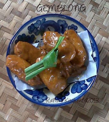Ida's Homemade......: Gemblong a.k.a Kemplang (Jawa)