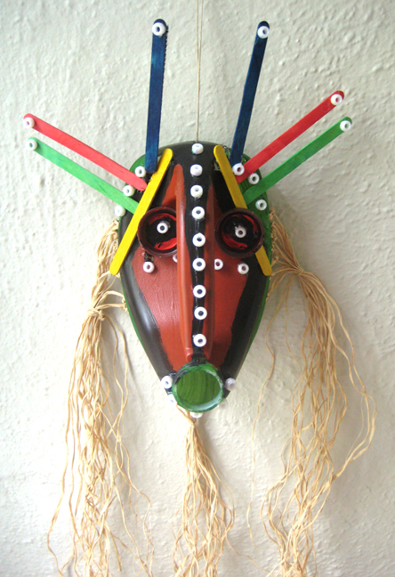 My Adventures In Positive Space: Recycled African Masks