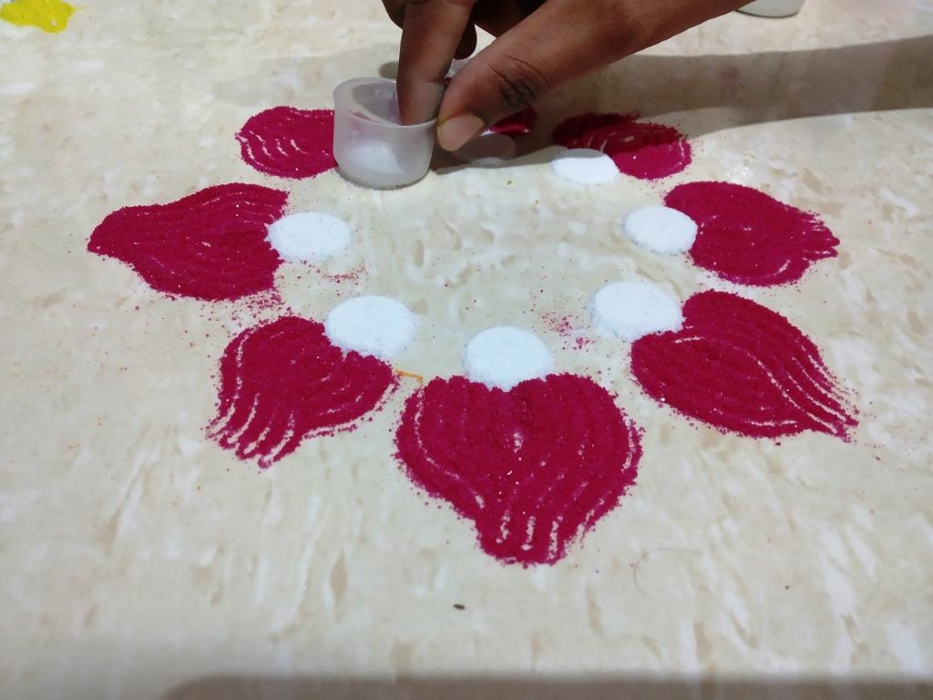 Making Rangoli is Very Simple & Easy (Part 3) - A 2 Z Guides