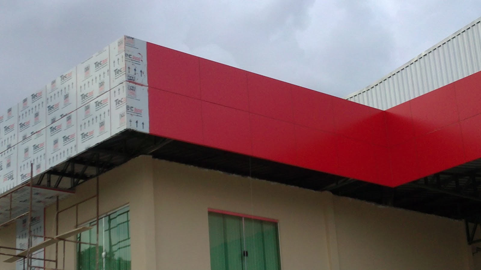 Revestimento de Fachadas em ACM: Fotos diversas aplicação de ACM